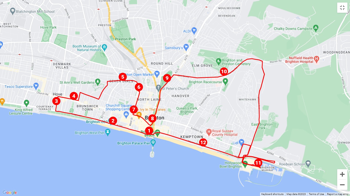 City Sightseeing Brighton: Hop-On, Hop-Off Tour