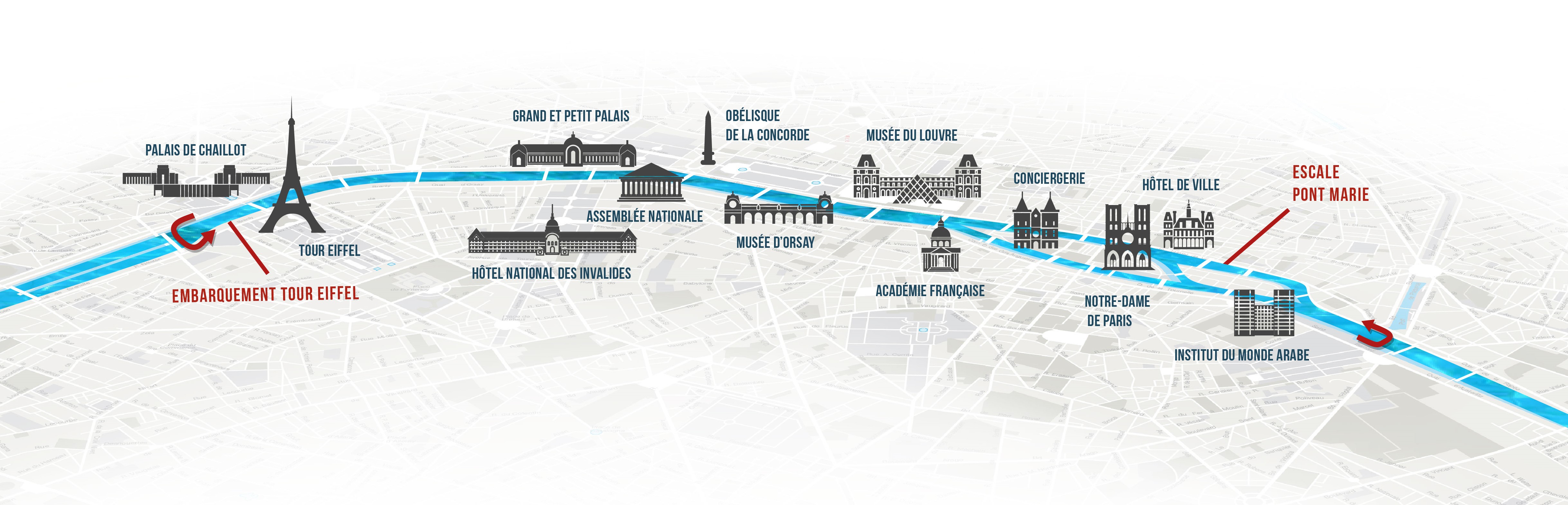 1-Hour Aperitif Cruise on the Seine River - Vedettes De Paris