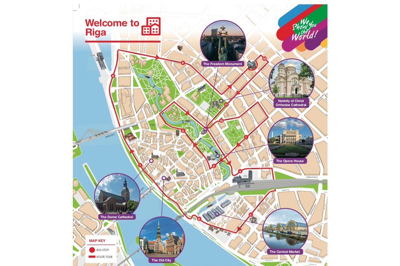 City Sightseeing Riga: Hop-On, Hop-Off Bus Tour