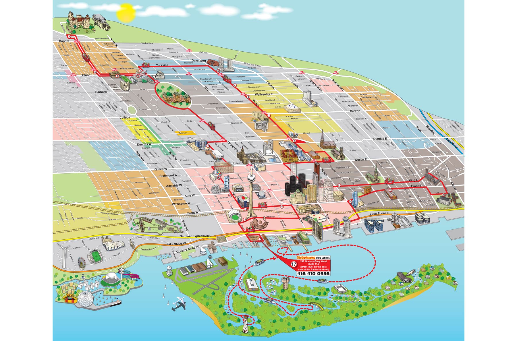 City Sightseeing Toronto: Hop-On Hop-Off Bus Tour, Hafenschiffsfahrt ...